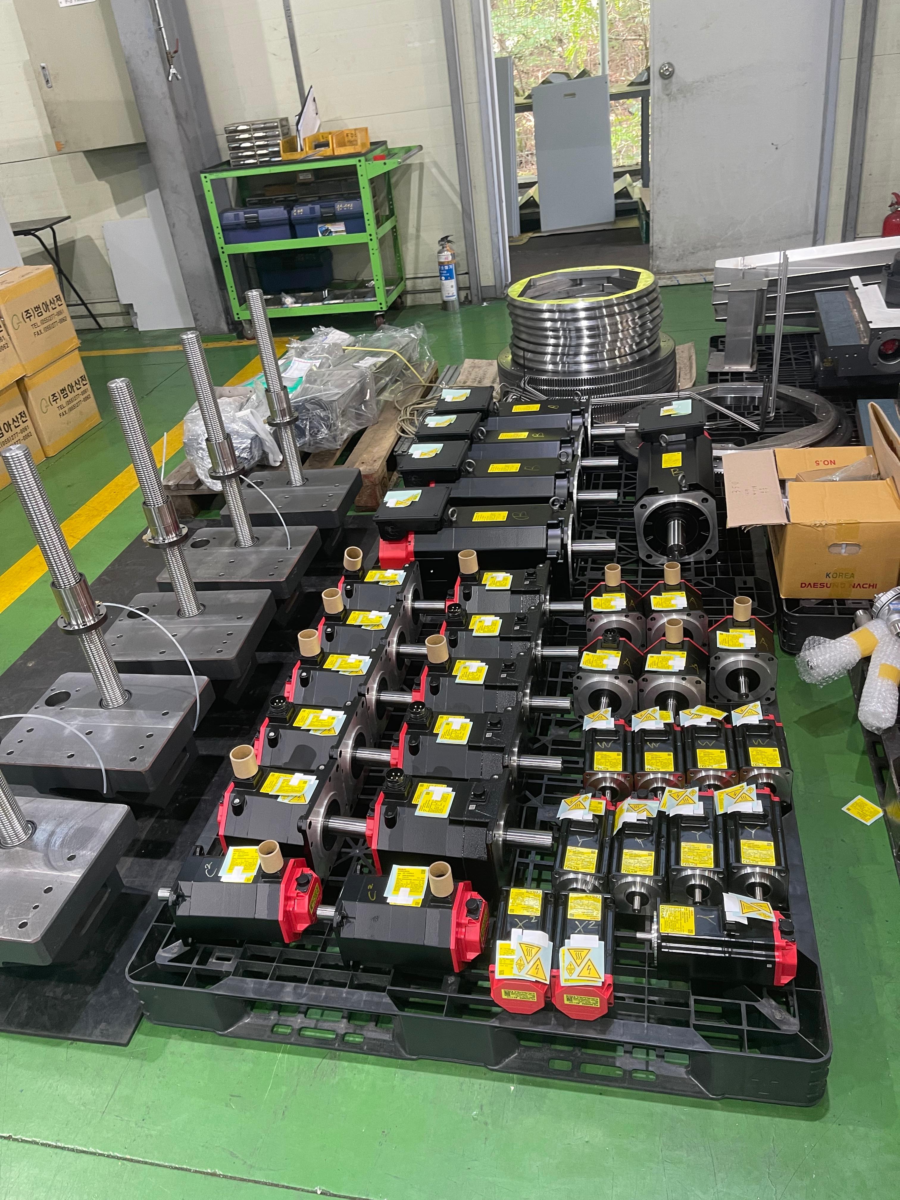 The NEOPS-600 gear skiving machine from South Korea has arrived at the ...